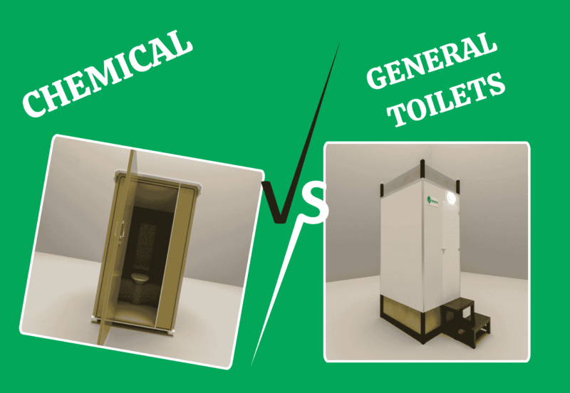 Chemical Toilets Vs. Flushable (General) Portable Toilets