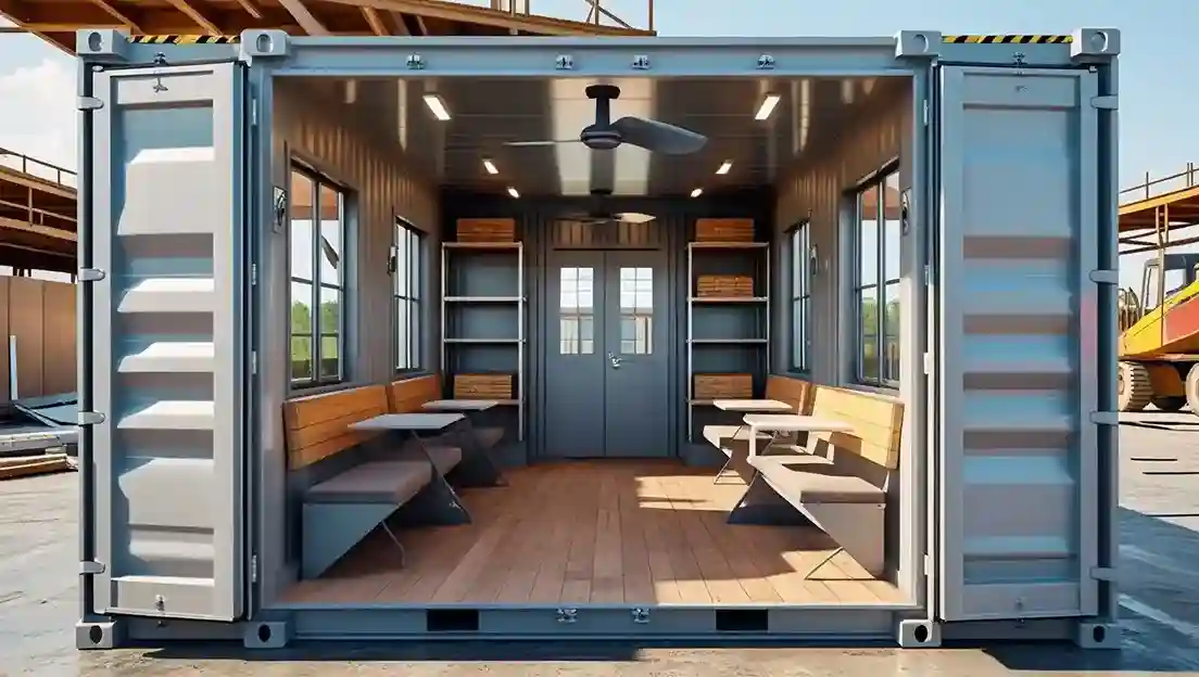 Portable Container Rest Areas